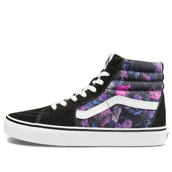 VANS Sk8-hi 'warped Floral' High Top Sneakers - Purple