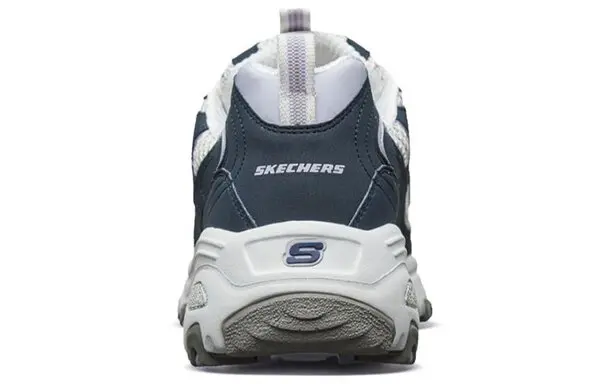 Sketchers D'lites 1.0 Casual Low Top Sneakers - Blue/white