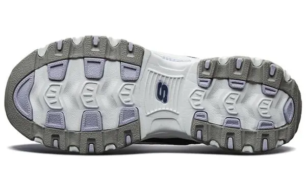Sketchers D'lites 1.0 Casual Low Top Sneakers - Blue/white