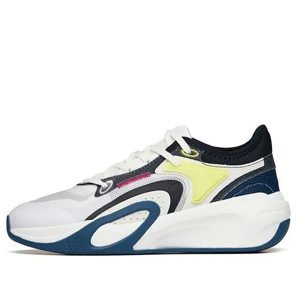 ANTA Skateboarding Series Sneakers 'white Black Yellow - White/black/yellow