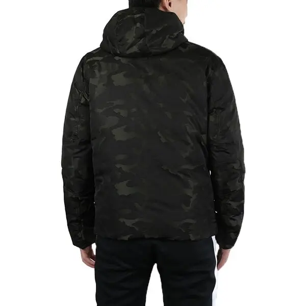 PUMA Camouflage Hooded Down Jacket