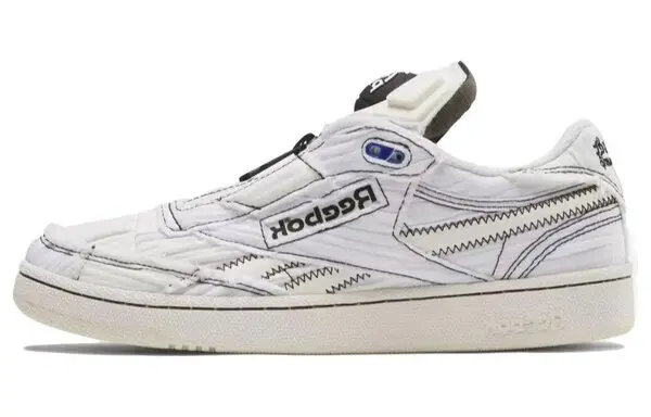 REEBOK Market X Club C 85 Pump Sneakers - White/chalk/core Black