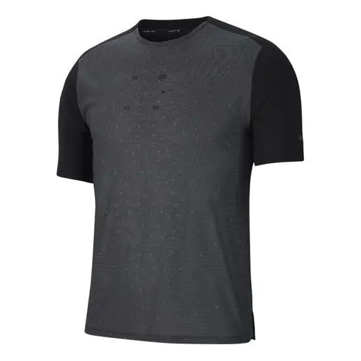Nike Tech Pack Short Sleeve Running Top - Black