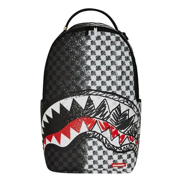 SPRAYGROUND Scribble Dribble Check Backpack - Multicolor
