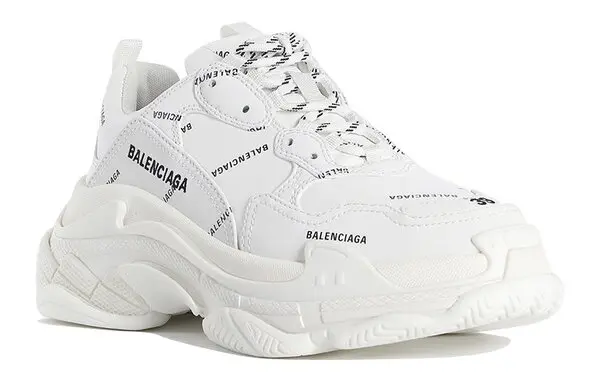 Balenciaga Triple S All Over Logo Sneakers