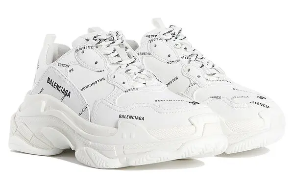 Balenciaga Triple S All Over Logo Sneakers