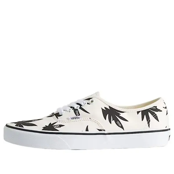 VANS Authentic "marshmallow White Black" Lace-up Sneakers - Marshmallow White/black
