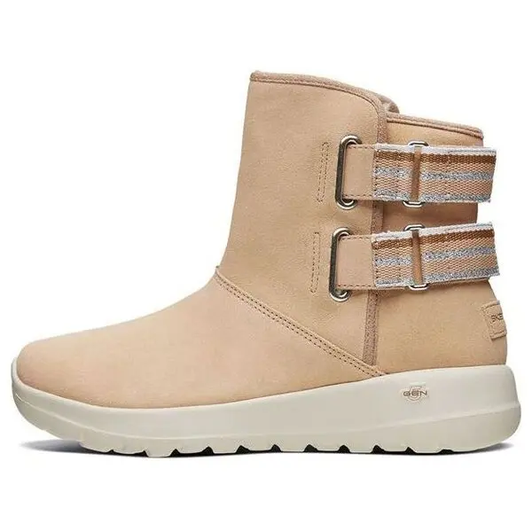 Sketchers Casual Boots With Buckled Straps
