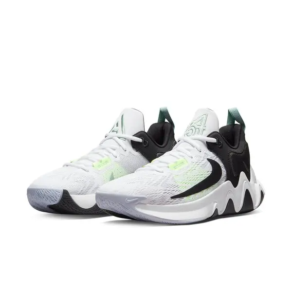 Nike Giannis Immortality 2 Athletic Sneakers - White/black/green
