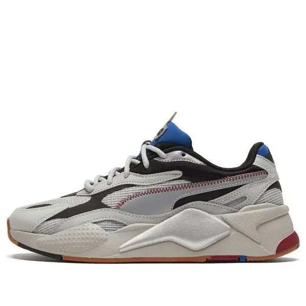 PUMA Rs-x3 'grids' Low Top Sneakers - Gray/black/silver