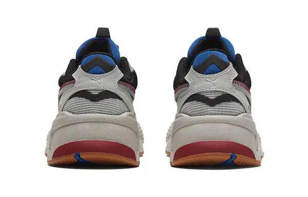 PUMA Rs-x3 'grids' Low Top Sneakers - Gray/black/silver
