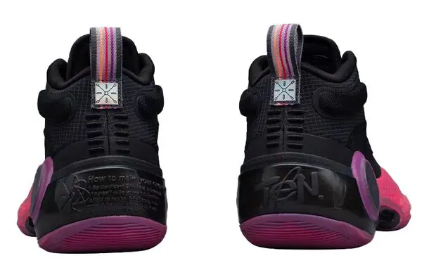 LI-NING Way Of Wade 'sunrise' Basketball Sneakers - Black/pink
