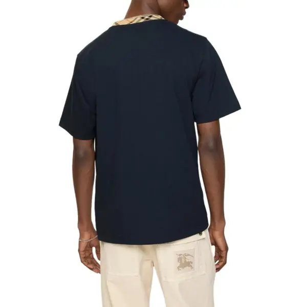 Burberry 26 Check Trim Cotton T-shirt