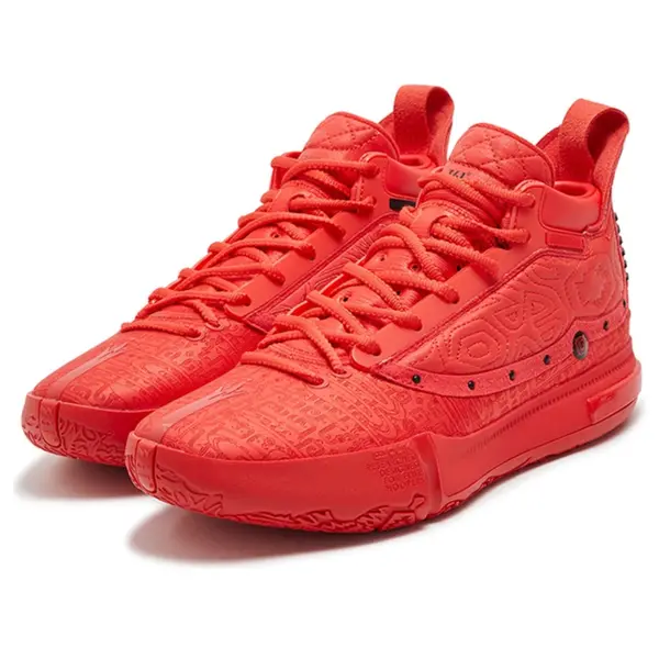 361 DEGREES Joker 1 High Top Sneakers - Red