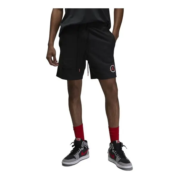 JORDAN Flight Mvp Logo Shorts 'black - Black/multi-color