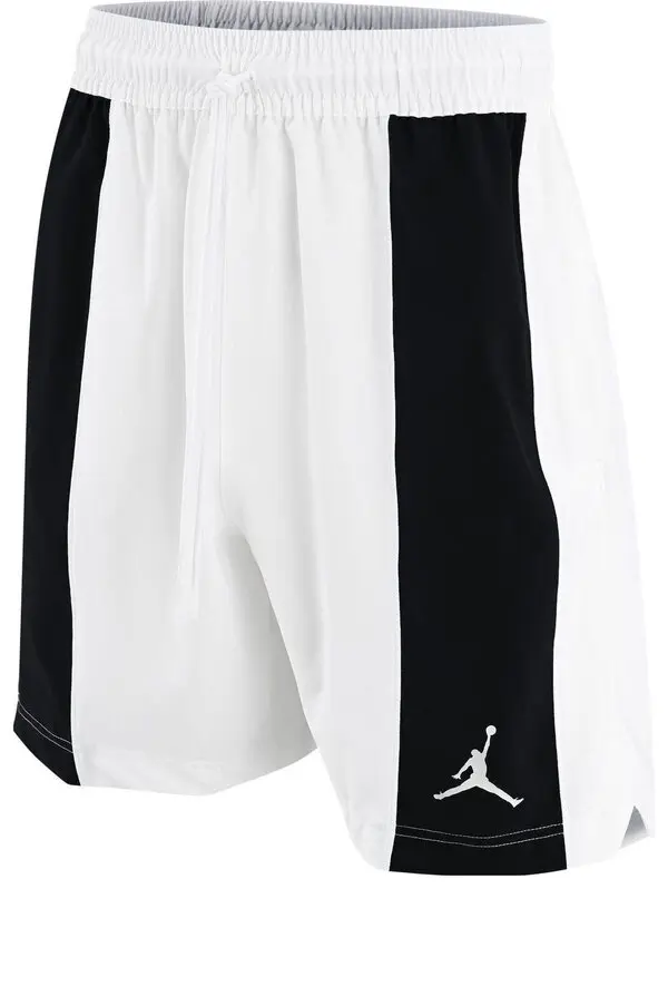 JORDAN Dri-fit Jumpman Sports Shorts - White/black