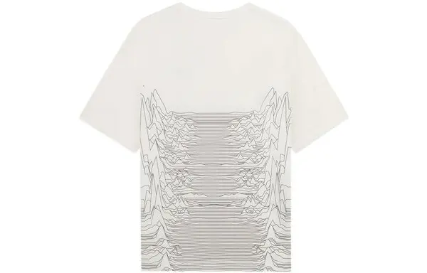 LI-NING Mountain Graphic T-shirt 'white - White/black