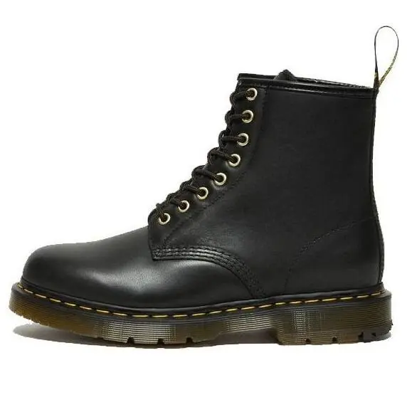 Dr. Martens 1460dm Wintergrip Leather Ankle Boots - Black