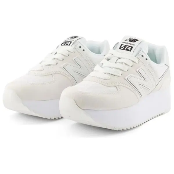 NEW BALANCE 574 Platform Sneakers - White