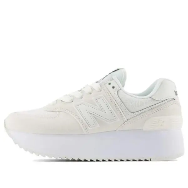 NEW BALANCE 574 Platform Sneakers - White