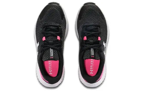 Under Armour Charged Rogue 3 Sneakers - Black/white/pink