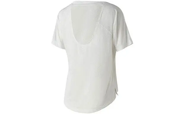 Nike Breathe Miler Running Short Sleeve Top - White