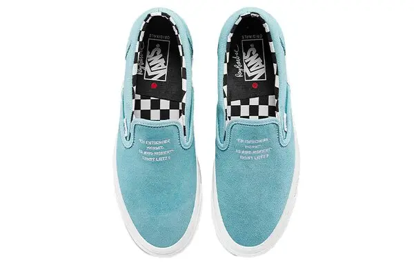 VANS Ray Barbee X Leica X Og Classic Slip-on Lx 'capturing The Journey - Light Blue