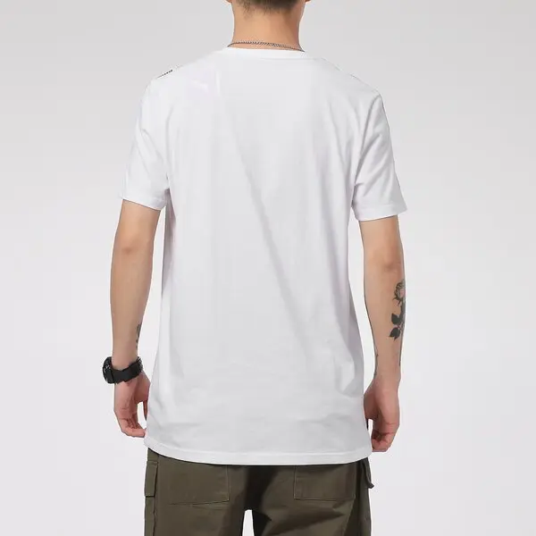 PUMA Taping Logo T-shirt 'white