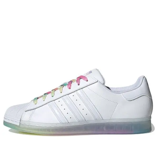 Adidas Superstar Sneakers With Rainbow Sole