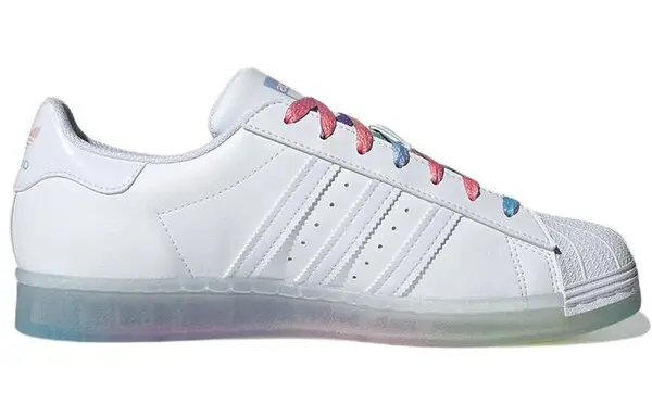 Adidas Superstar Sneakers With Rainbow Sole