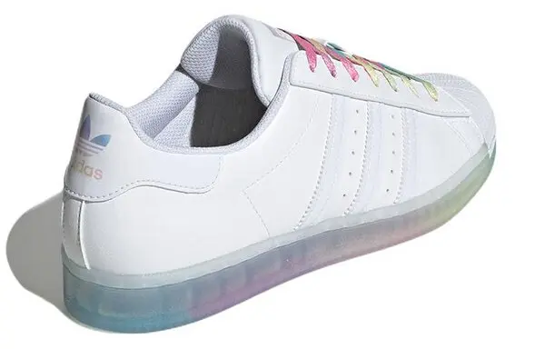Adidas Superstar Sneakers With Rainbow Sole