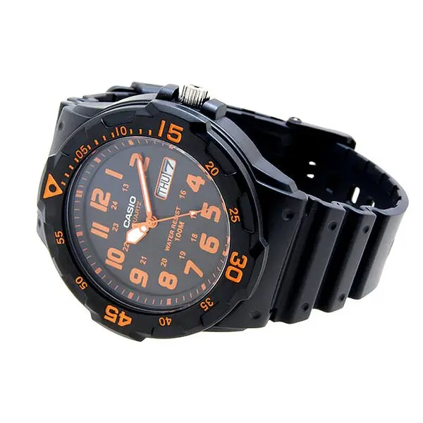 Casio Quartz Analog Watch With Shock Resistance And Water Resistance