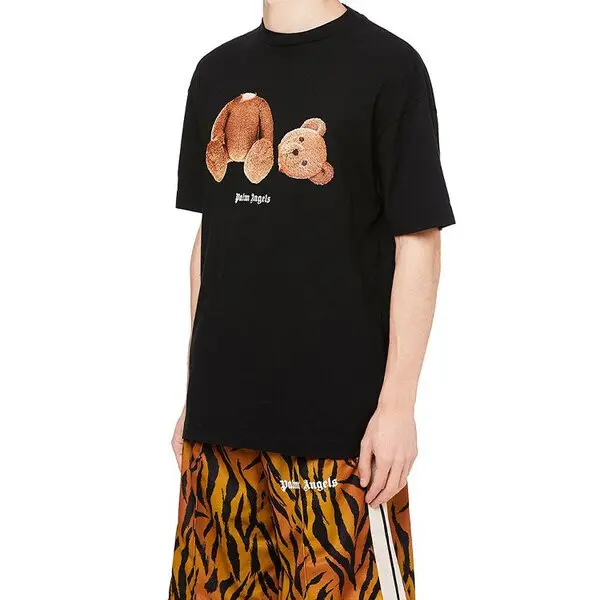 Palm Angels Bear Graphic T-shirt - Black