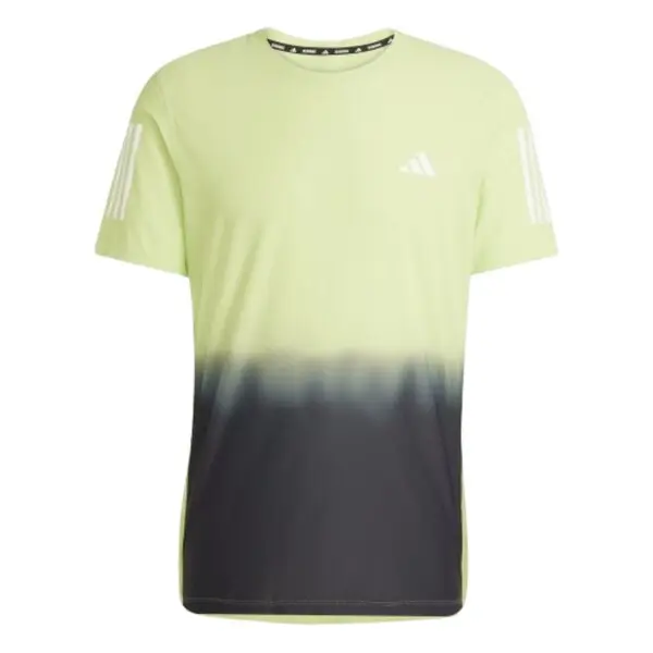 Adidas Own The Run Climacool Colorblock T-shirt - Green/black