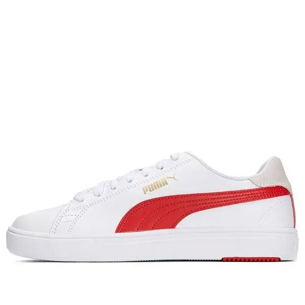 PUMA Serve Pro Lite Sneakers - White/red