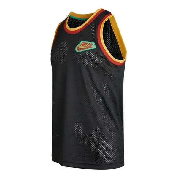 Nike Giannis Freak Basketball Jersey - Black