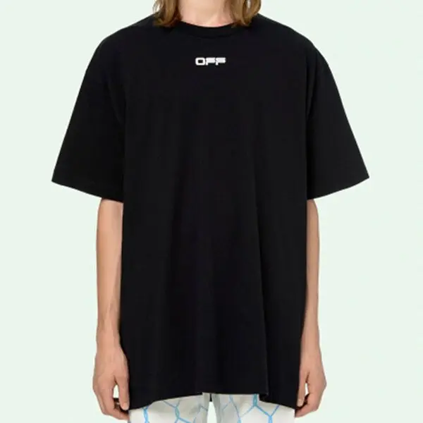 Off-White Airport Tape Over T-shirt - Black