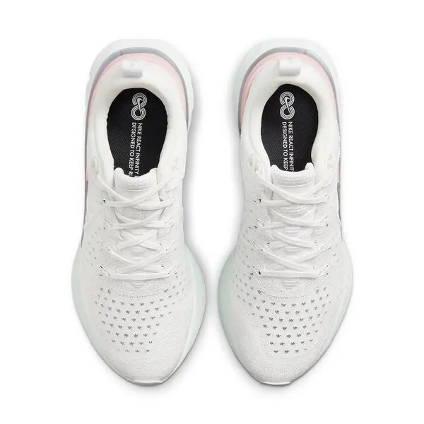 Nike React Infinity Run Flyknit 2 Athletic Sneakers - White