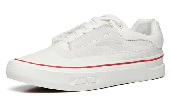 ANTA A-smart Cvs Low Top Sneakers - White/red