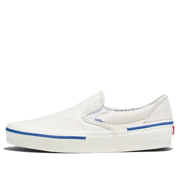 VANS Sk8-low Reconstruct Sneakers - White/blue