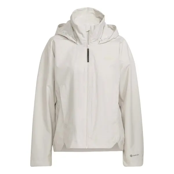 Adidas Technical Terrex Traveer Rain.rdy Jacket - White
