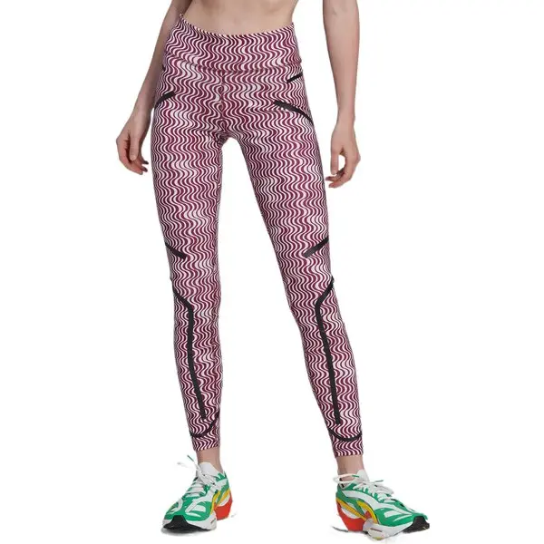 Adidas Stella Mccartney Truepurpose Printed Training Leggings Asia Sizing 'red White