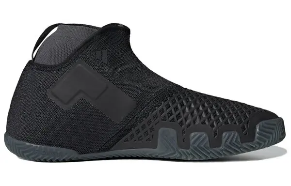 Adidas Stycon Laceless High Top Sneakers - Black