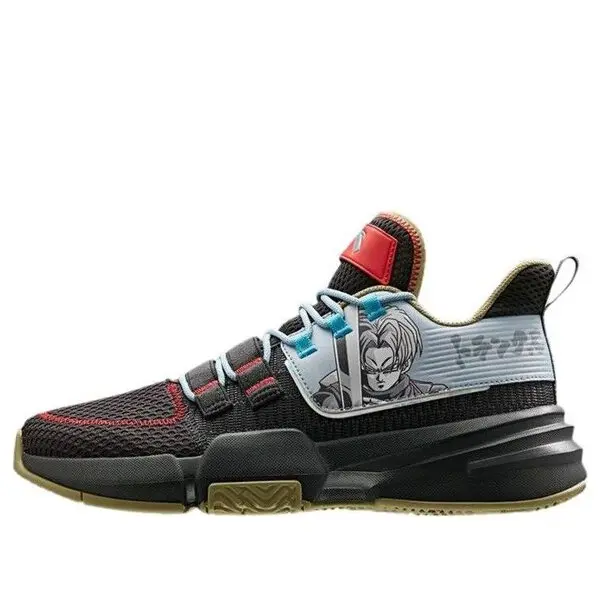 ANTA X Dragon Ball Super Trunks High Top Sneakers - Black/grey/red