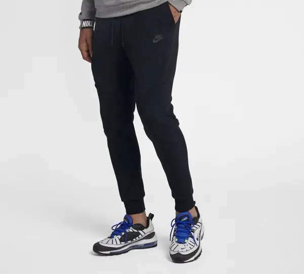 Nike Tech Fleece Casual Sports Long Pants - Black