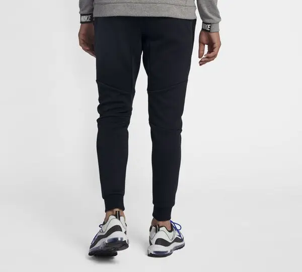Nike Tech Fleece Casual Sports Long Pants - Black