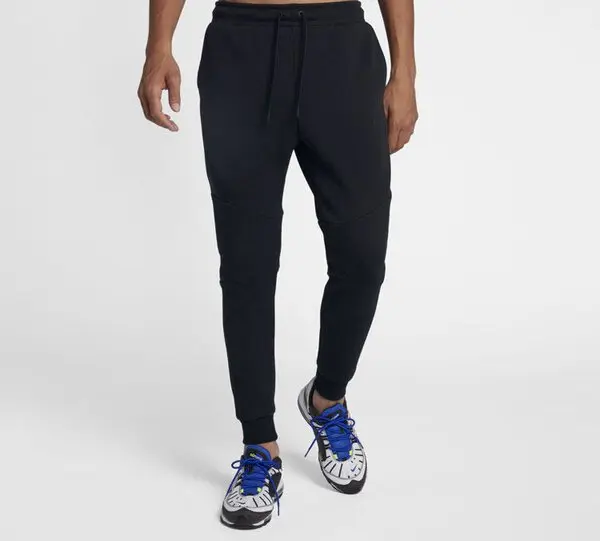 Nike Tech Fleece Casual Sports Long Pants - Black