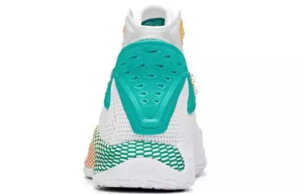 ANTA Klay Thompson 5 "have Fun" Athletic Sneakers - White/green/yellow
