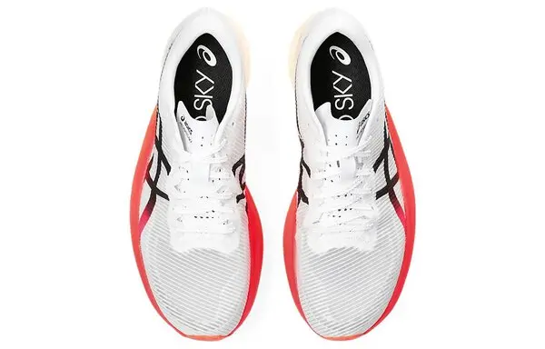 Asics Metaspeed Sky+ Athletic Sneakers - White/black/red
