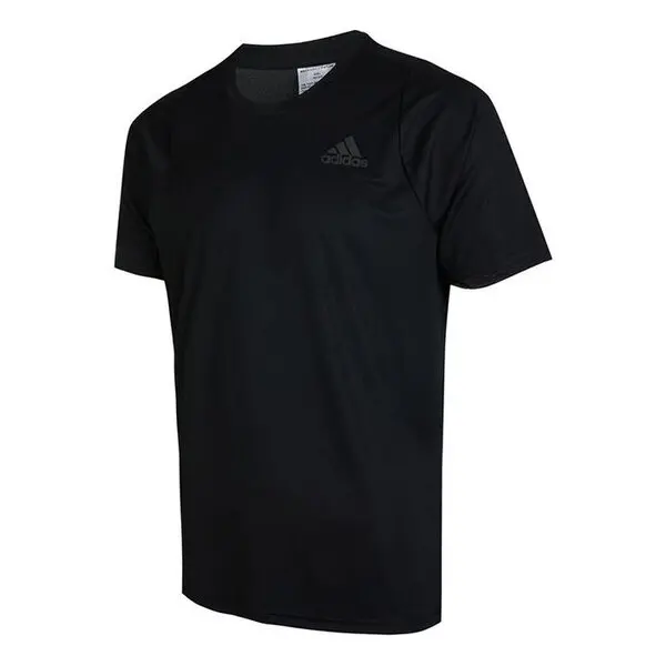 Adidas Round Neck Short Sleeve Logo Tee - Multi-color